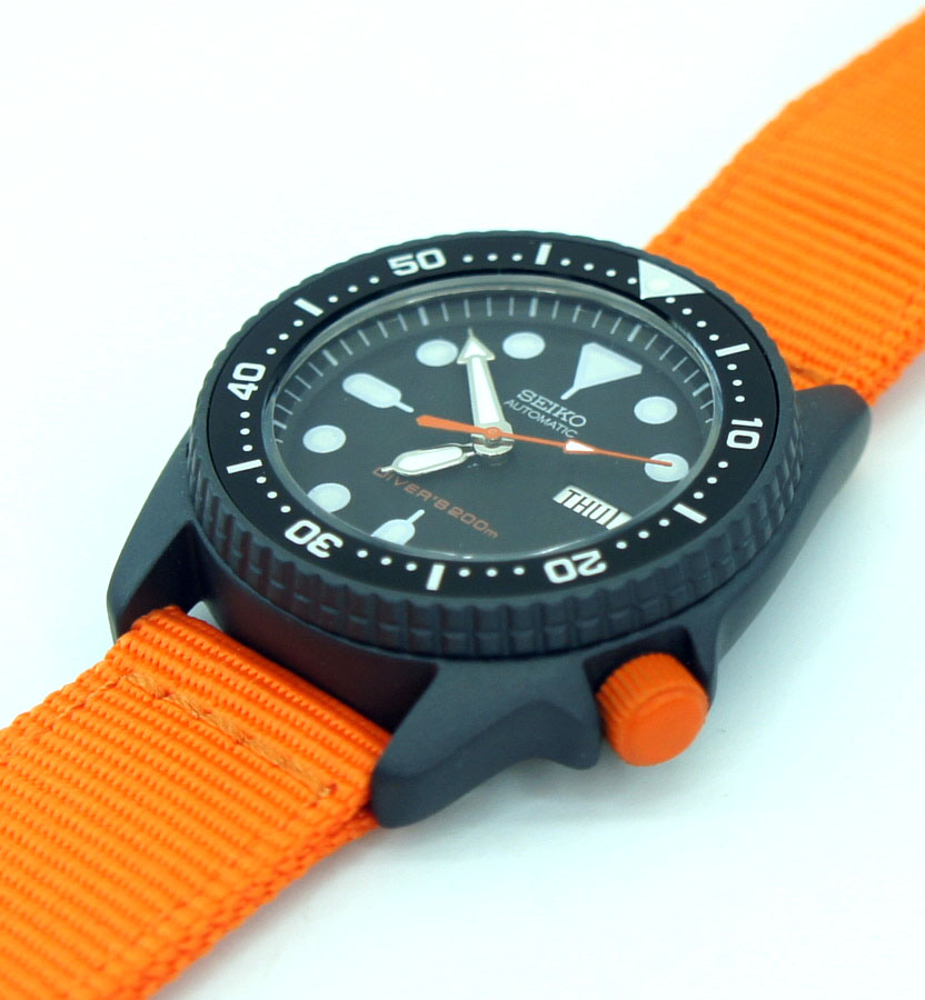 Seiko Mod divers watch skx007 turtle cerakote monster vintage 5 Tuna